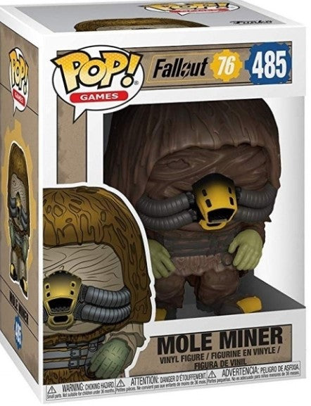 Funko POP! Fallout 76 - Mole Miner #485 – Teddy to Go