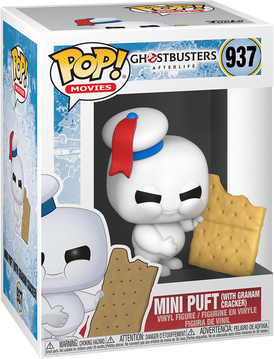 Funko POP! Ghostbusters - Mini Puft (with Graham cracker) #937 – Teddy ...