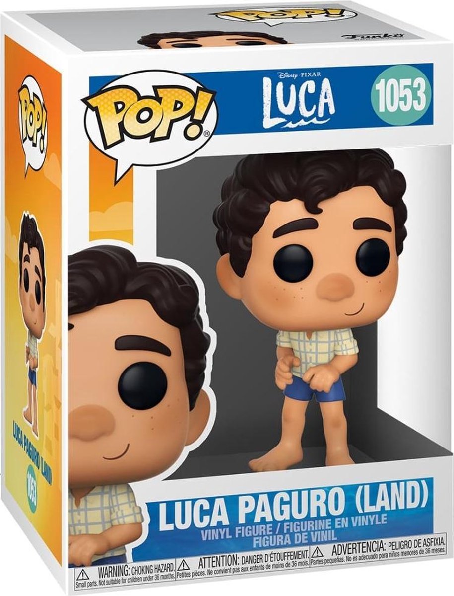 Funko POP! Disney Pixar - Luca - Luca Paguro (Land) #1053 – Teddy to Go