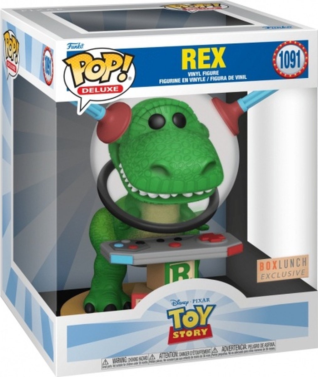 Funko POP! Disney - Toy Story - Rex #1091 – Teddy to Go