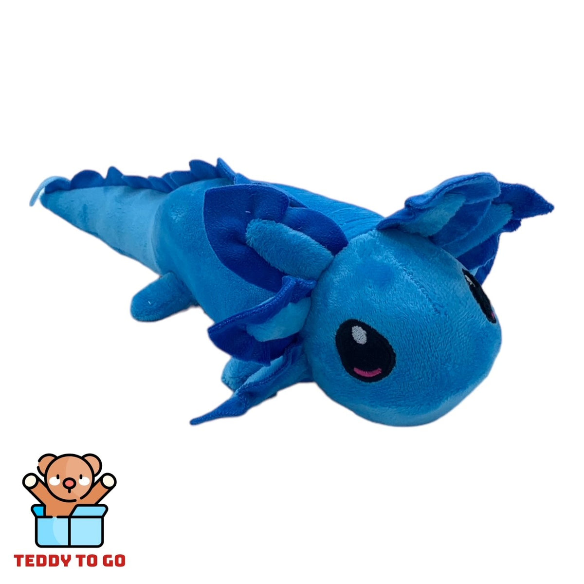 Blue Axolotl plush 52 cm – Teddy to Go