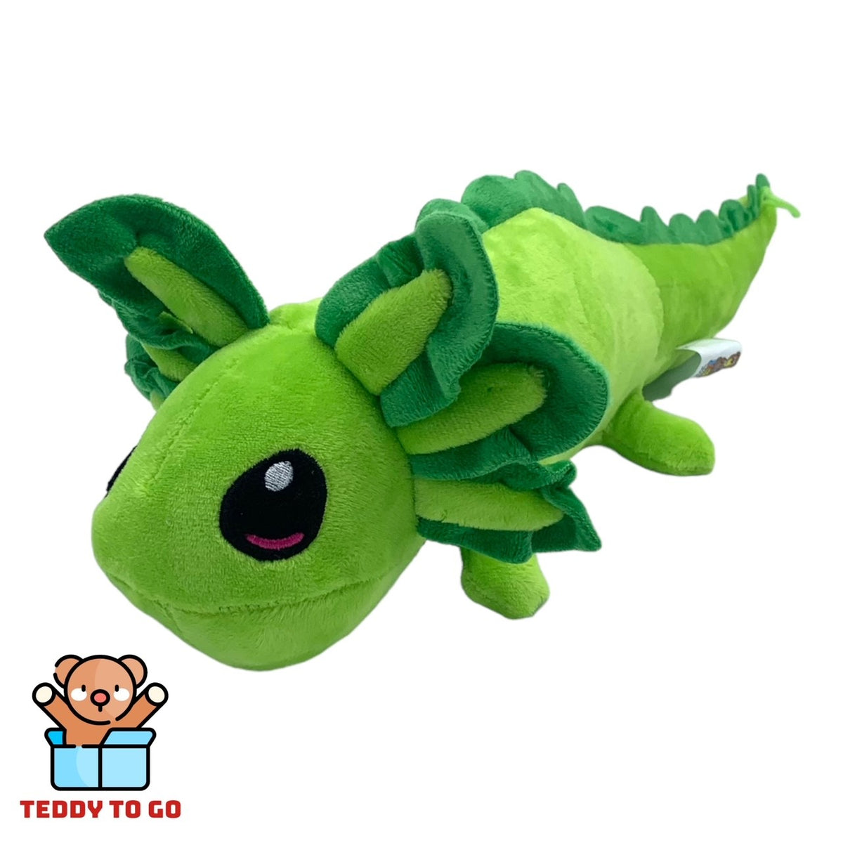 Green Axolotl plush 70 cm – Teddy to Go