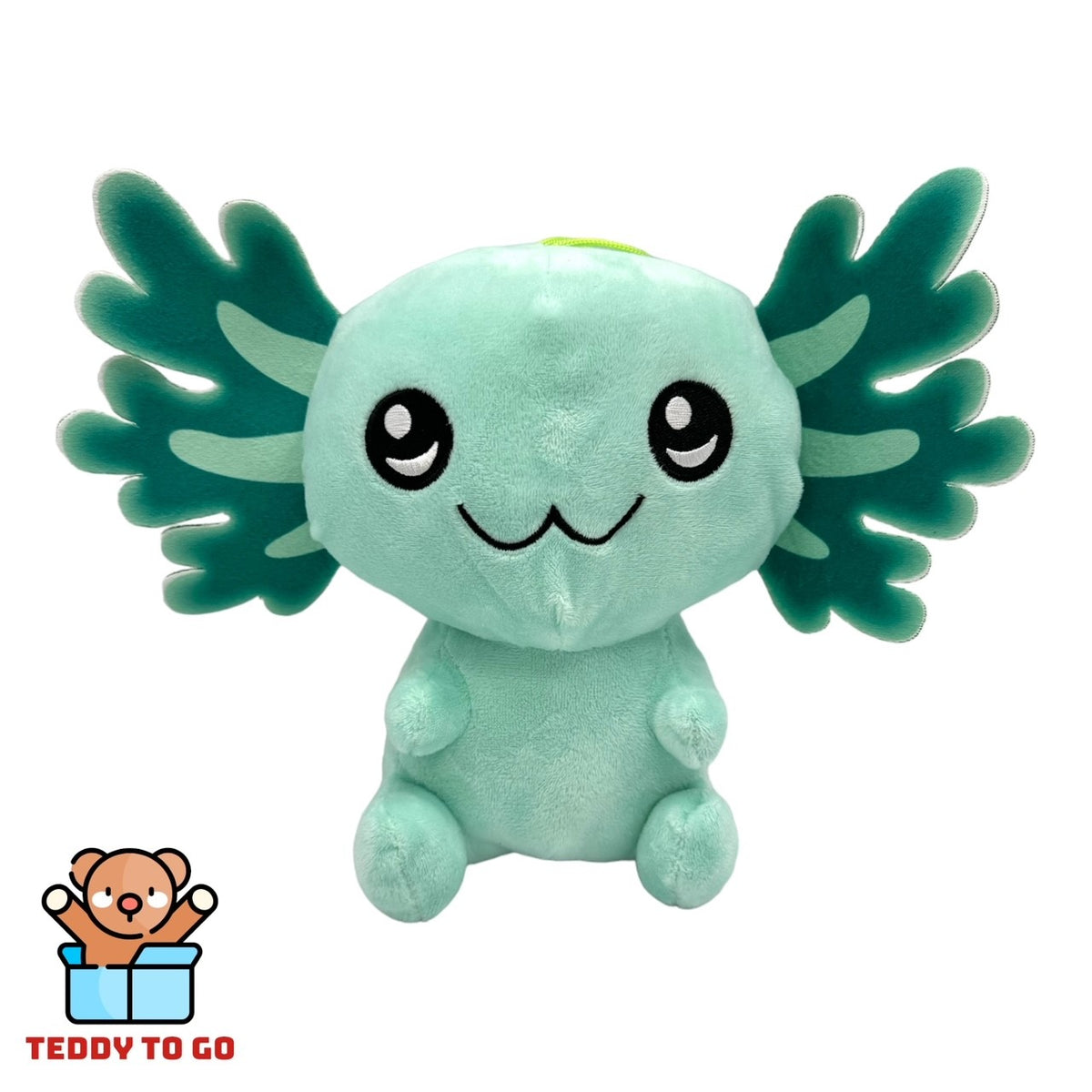 Axolotl plush green 20 cm – Teddy to Go