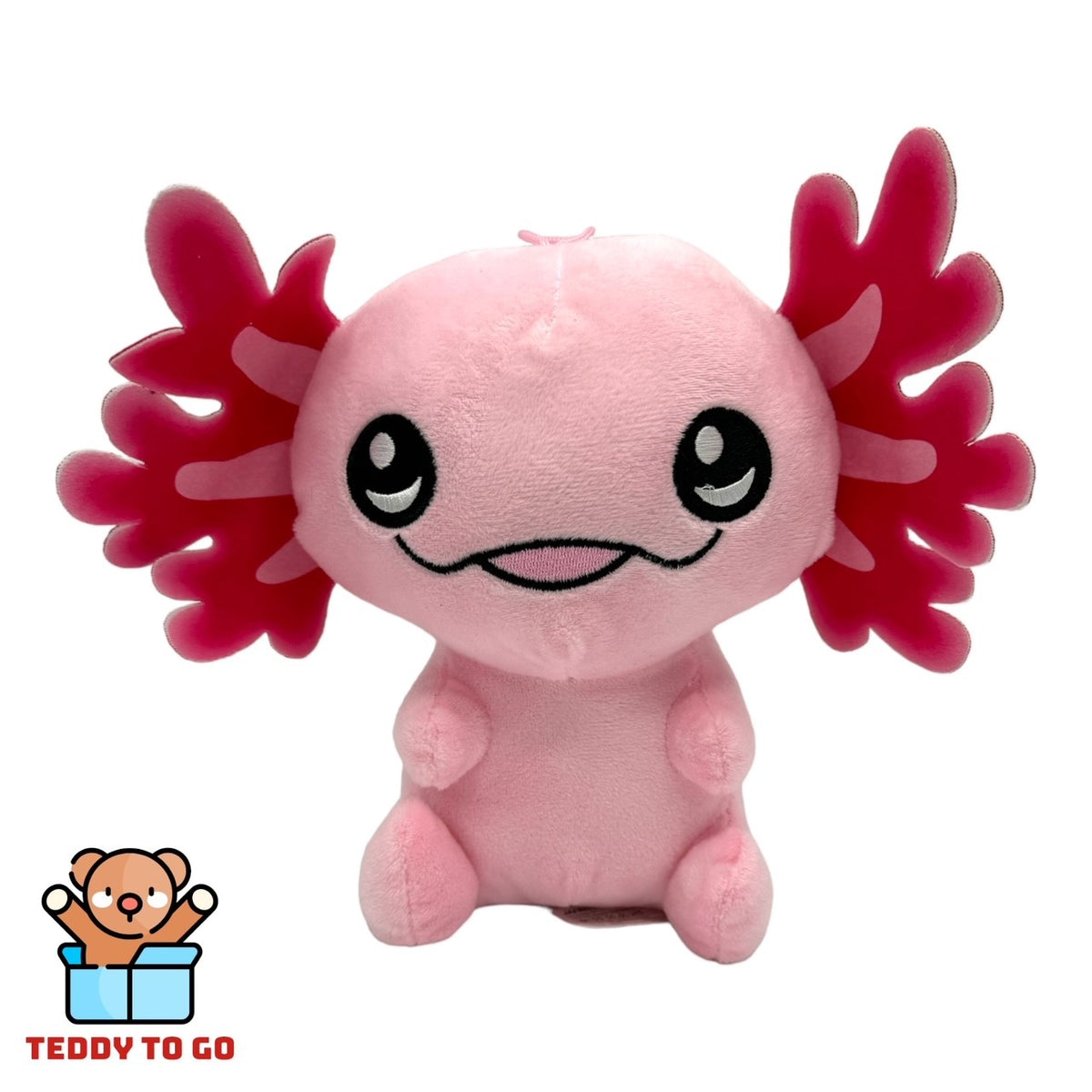 Axolotl plush pink 20 cm – Teddy to Go