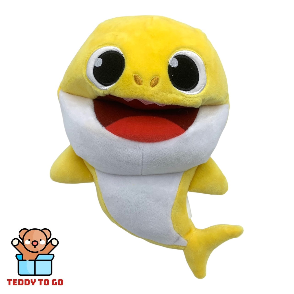 Baby Shark hand puppet plush with sound 30 cm – Teddy to Go