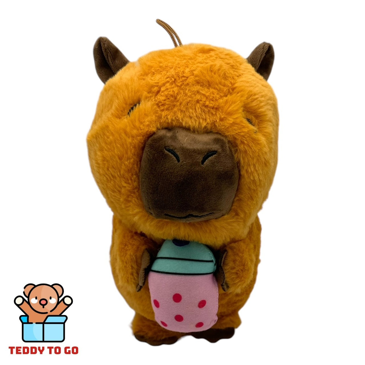 Capybara with Bubble Tea plush 65 cm – Teddy to Go
