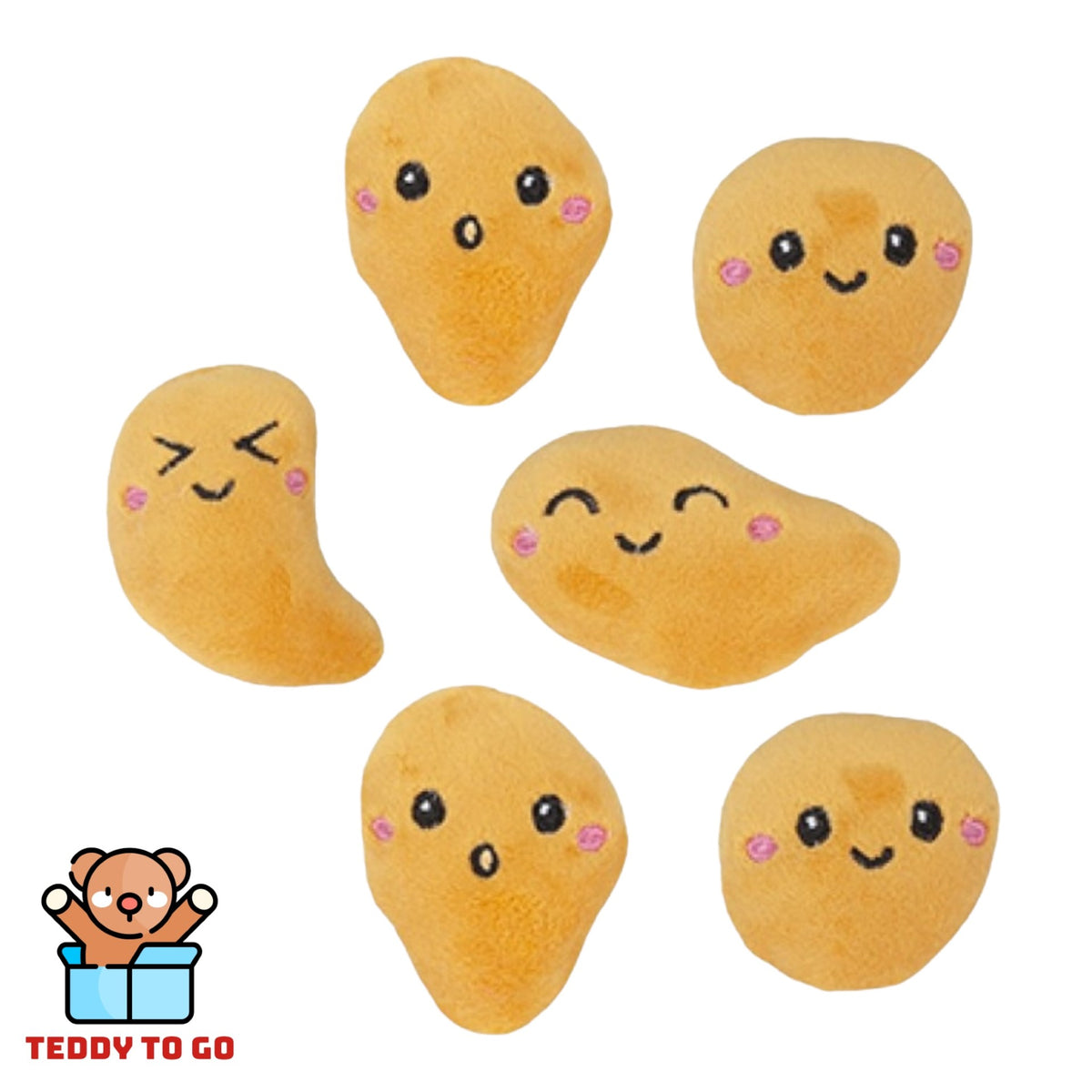 Softlings Foodies Chicken Nuggets in Doos knuffels 11 cm – Teddy to Go