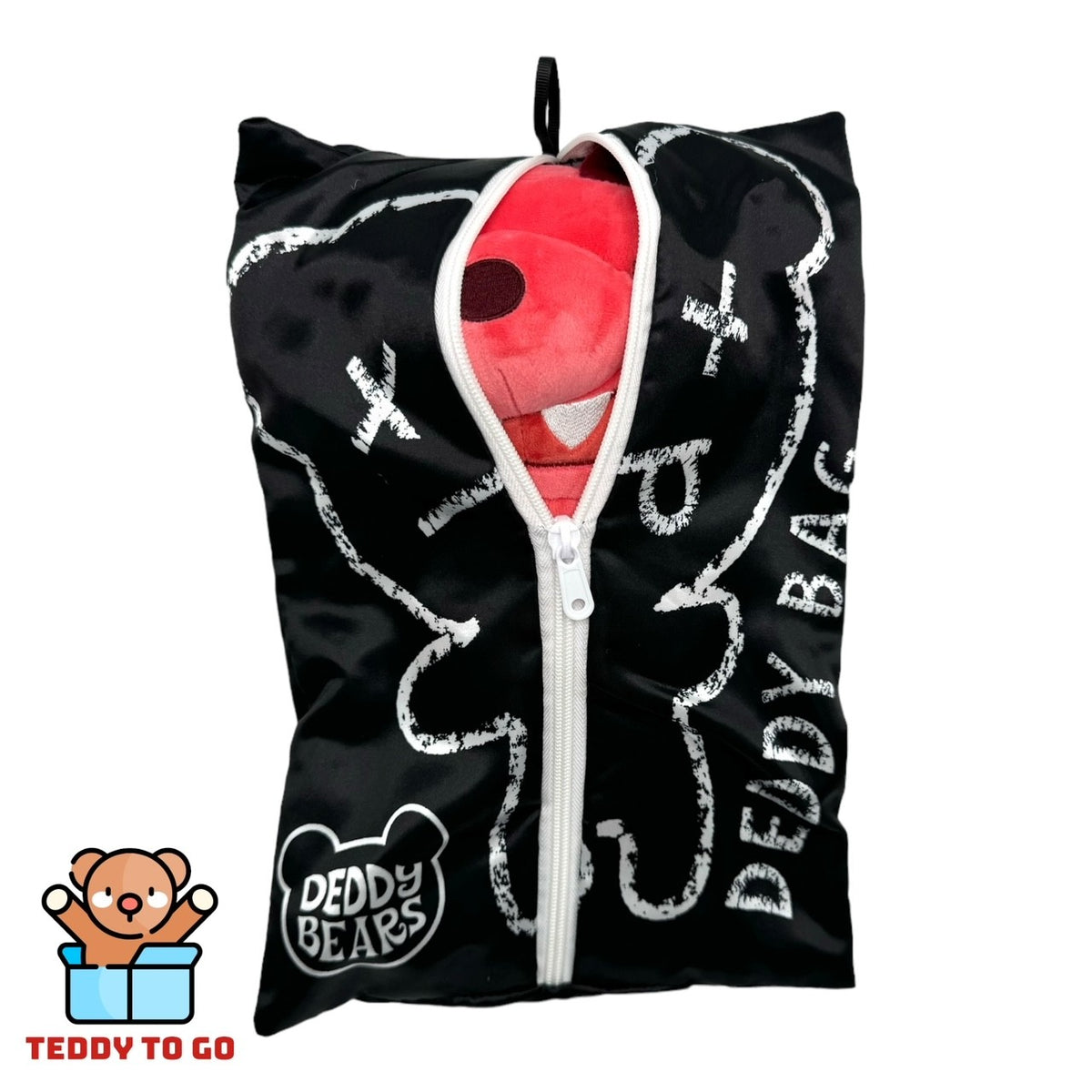 Deddy Bears Beezlebear knuffel in body bag 27 cm – Teddy to Go