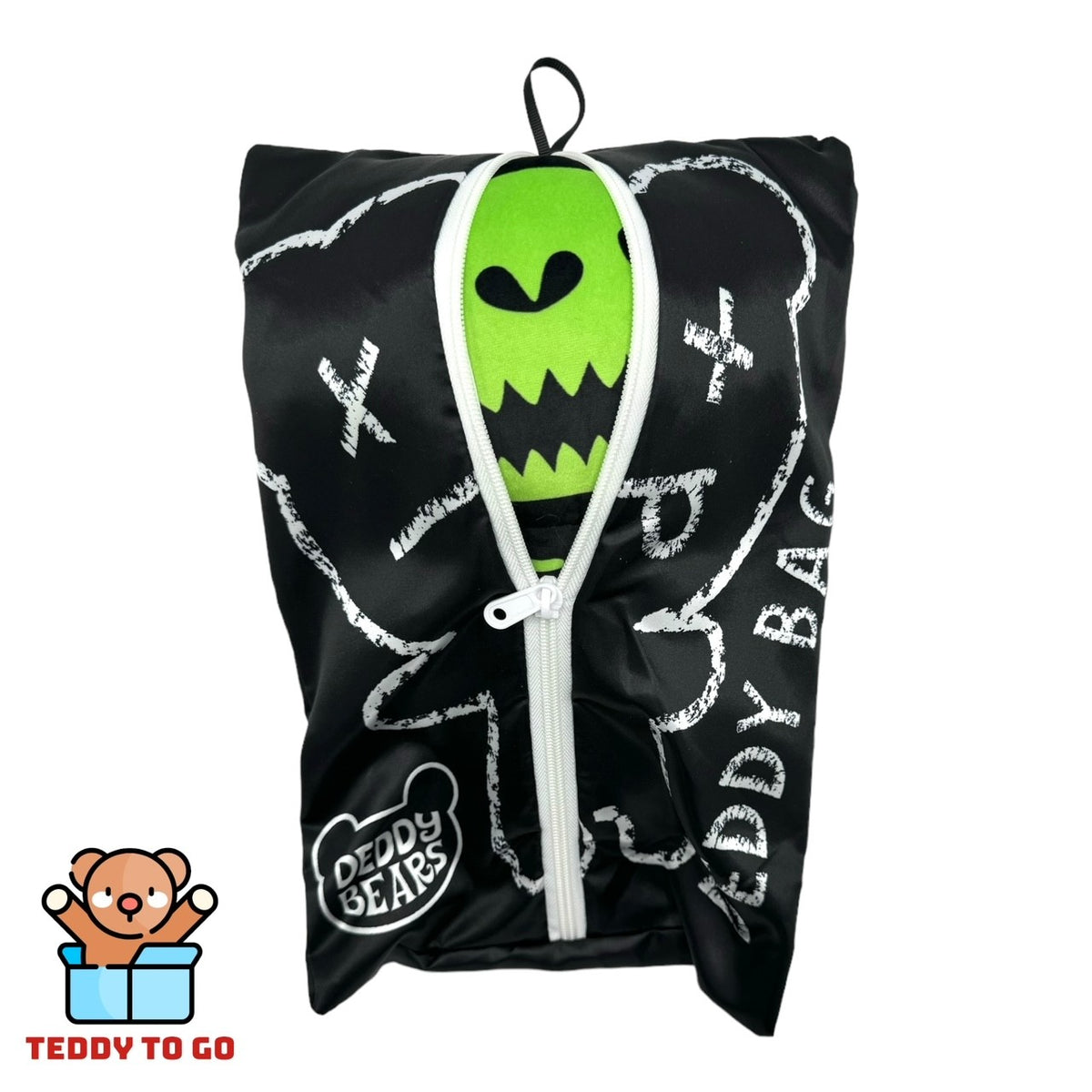 Deddy Bears Bones knuffel in body bag 27 cm – Teddy to Go