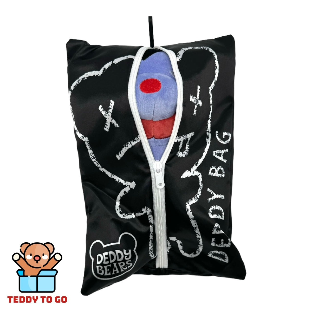 Deddy Bears Vambear knuffel in body bag 27 cm – Teddy to Go