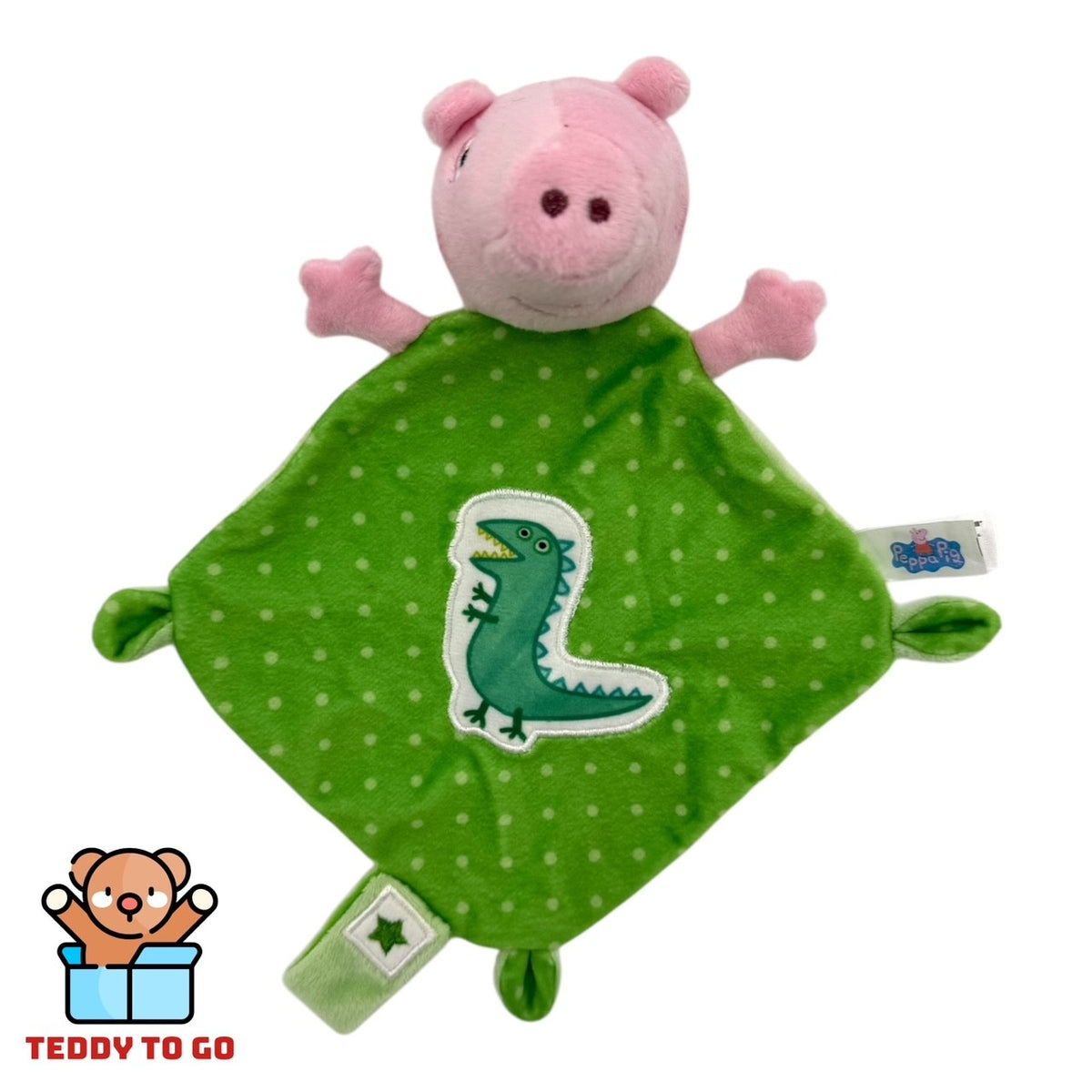 Peppa Pig knuffeldoekje 25 cm – Teddy to Go