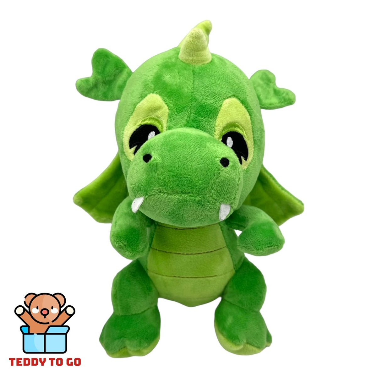 Draak knuffel groen 23 cm – Teddy to Go