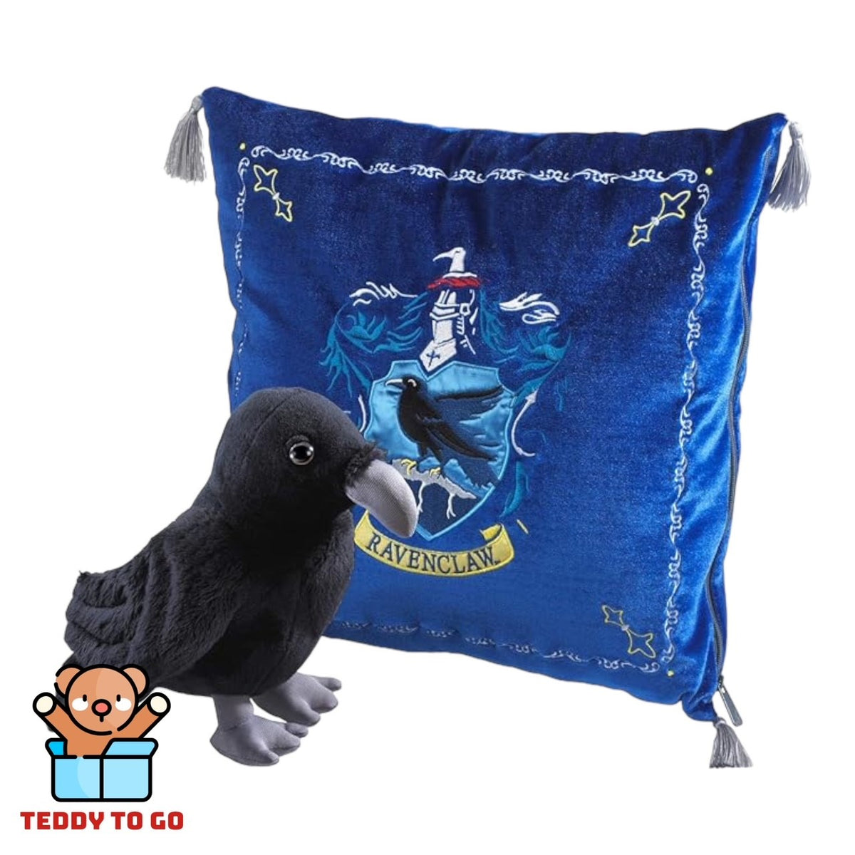 Harry Potter Ravenclaw knuffel en kussen 30 cm – Teddy to Go