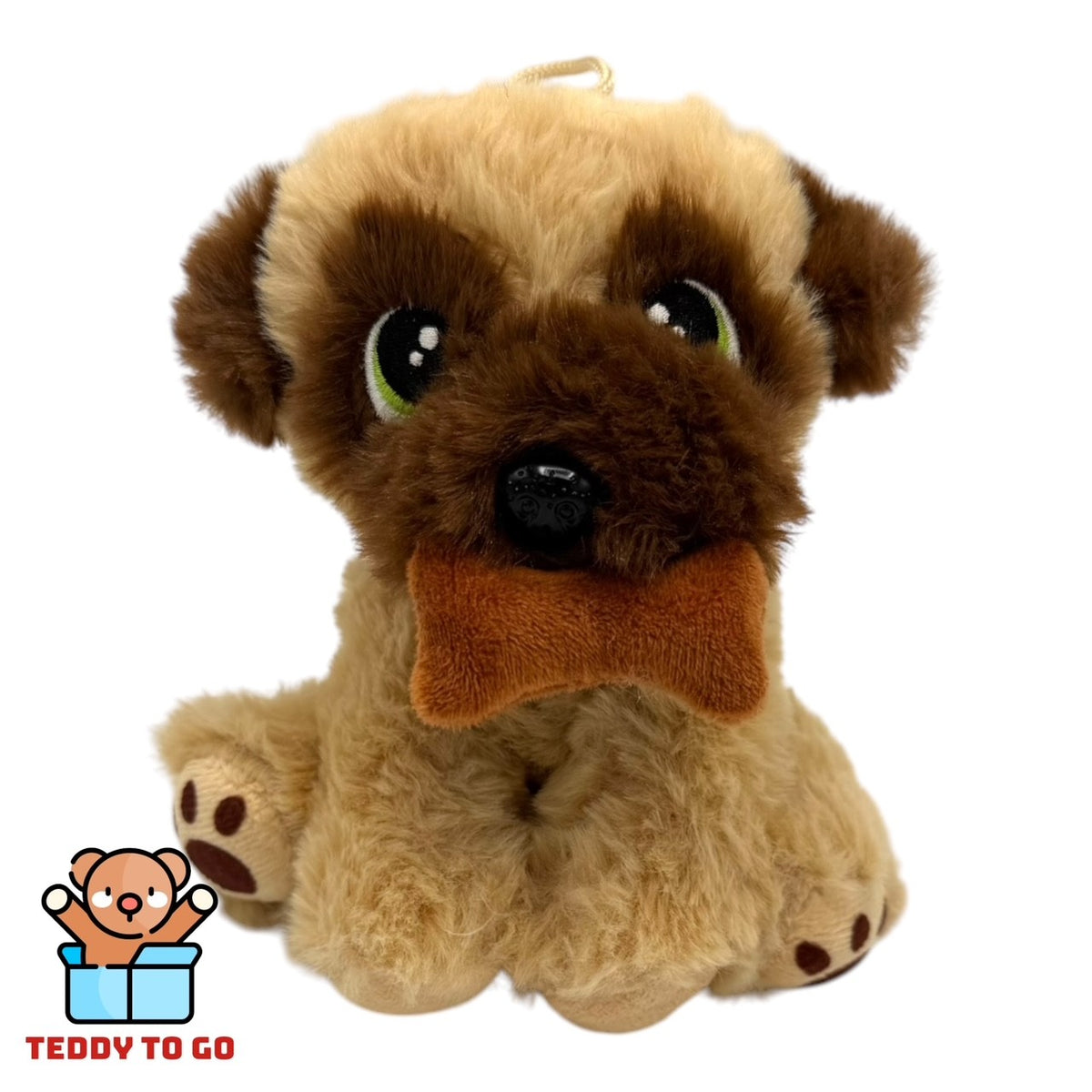 Hond met bot knuffel 16 cm – Teddy to Go