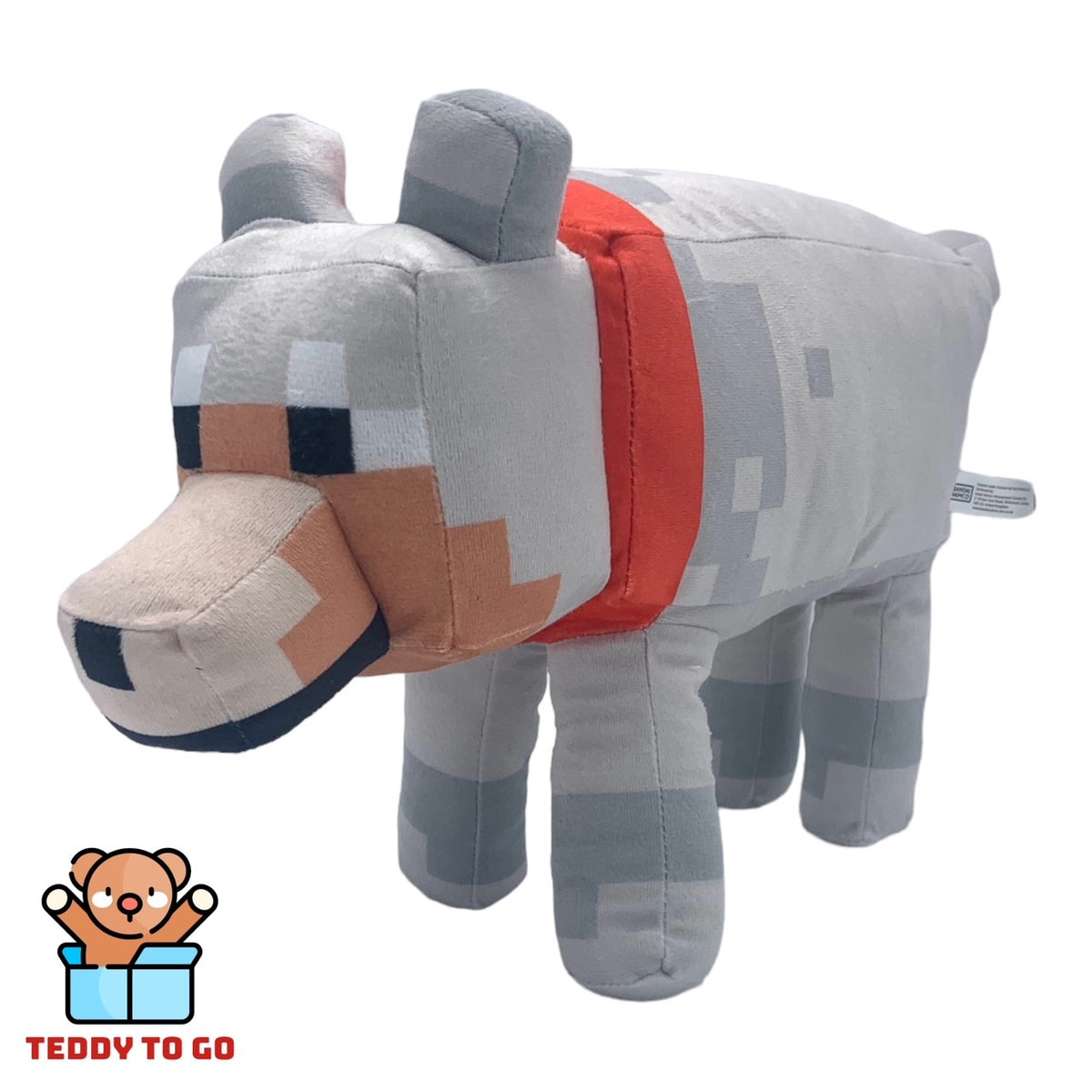 Minecraft Wolf knuffel 32 cm – Teddy to Go