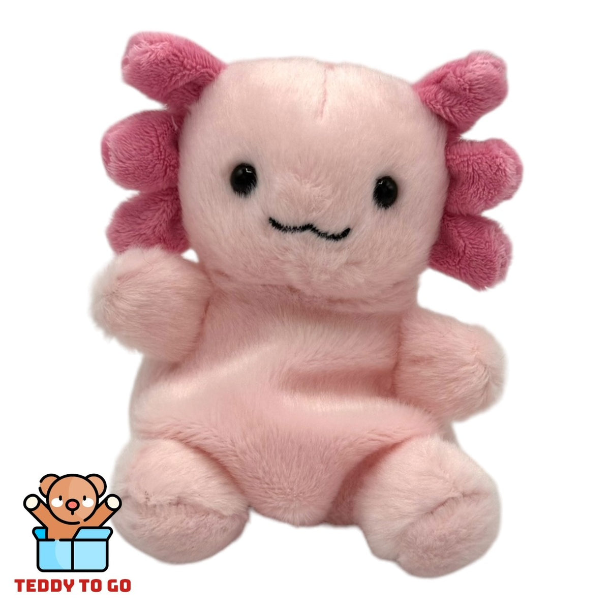 Palm Pals Axolotl knuffel 13 cm – Teddy to Go