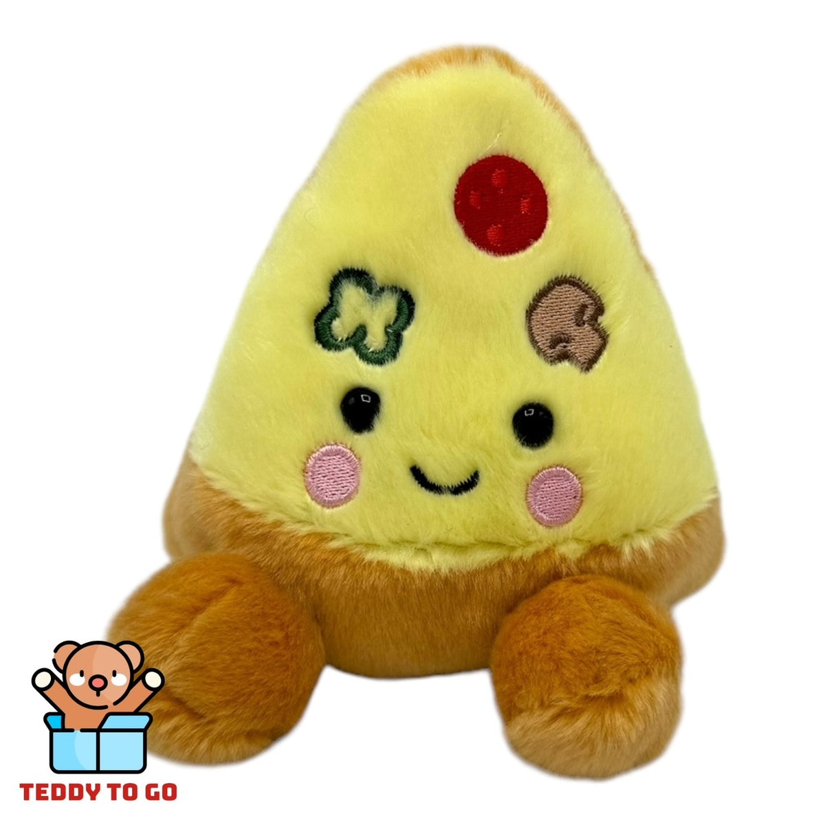 Palm Pals Pizza knuffel 13 cm – Teddy to Go