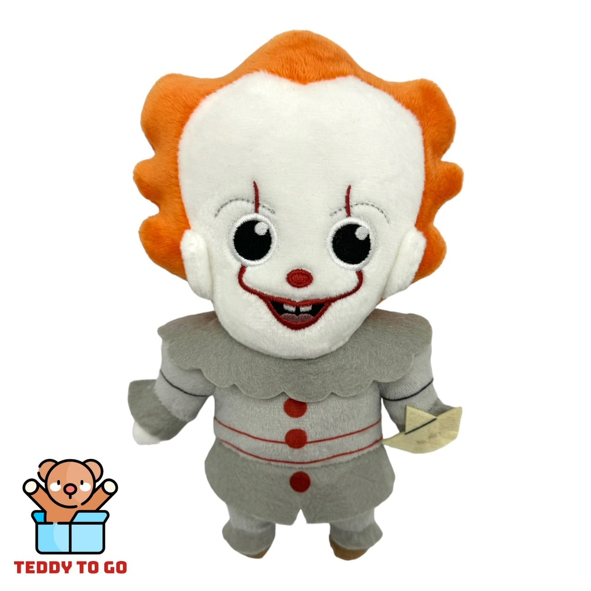 Kidrobot It Pennywise knuffel 21 cm – Teddy to Go