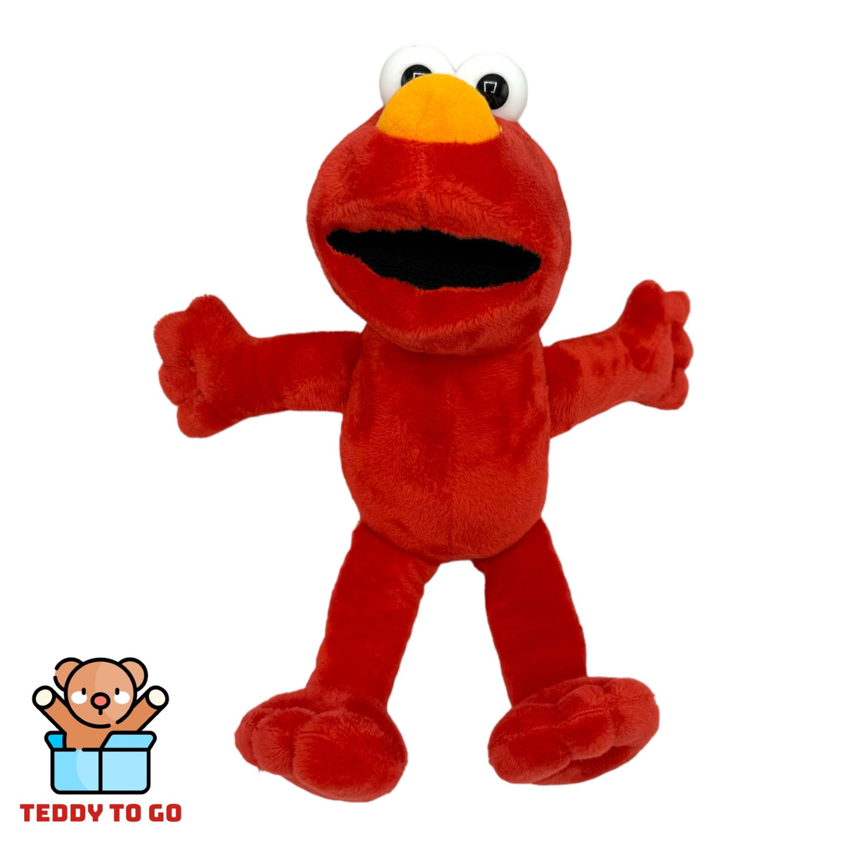 Sesamstraat Elmo knuffel 25 cm – Teddy to Go