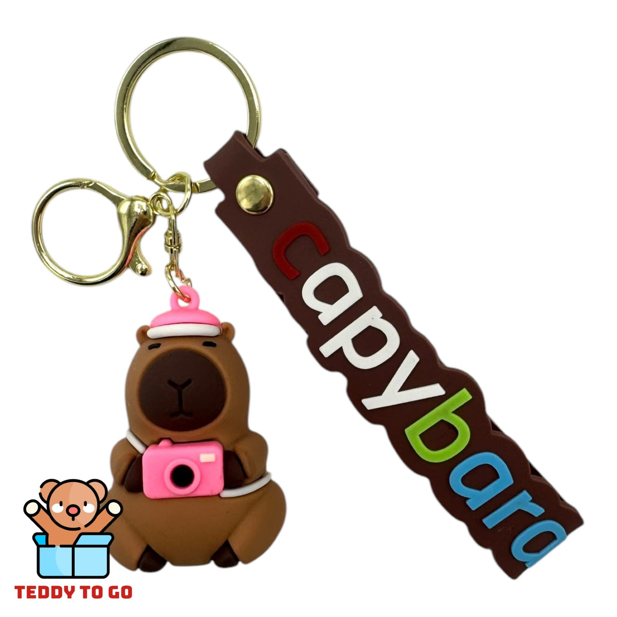 Capybara sleutelhanger – Teddy to Go