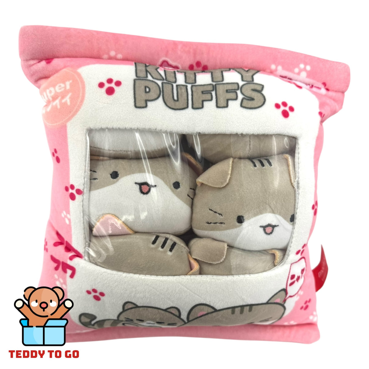 Snack Pack Kitty Puffs plush 27 cm – Teddy to Go