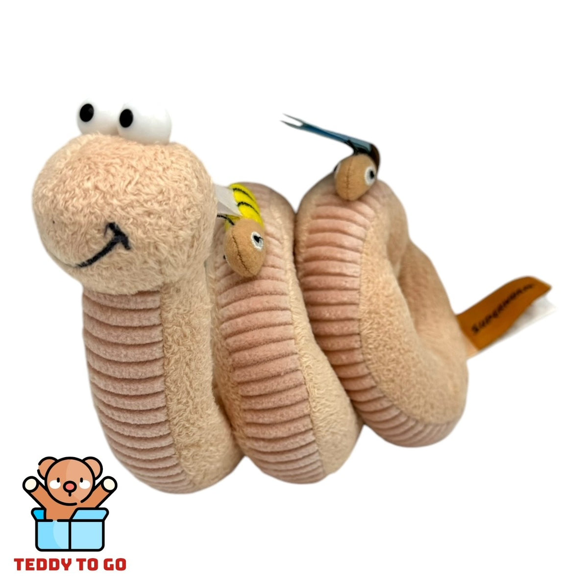 Superworm plush 20 cm – Teddy to Go