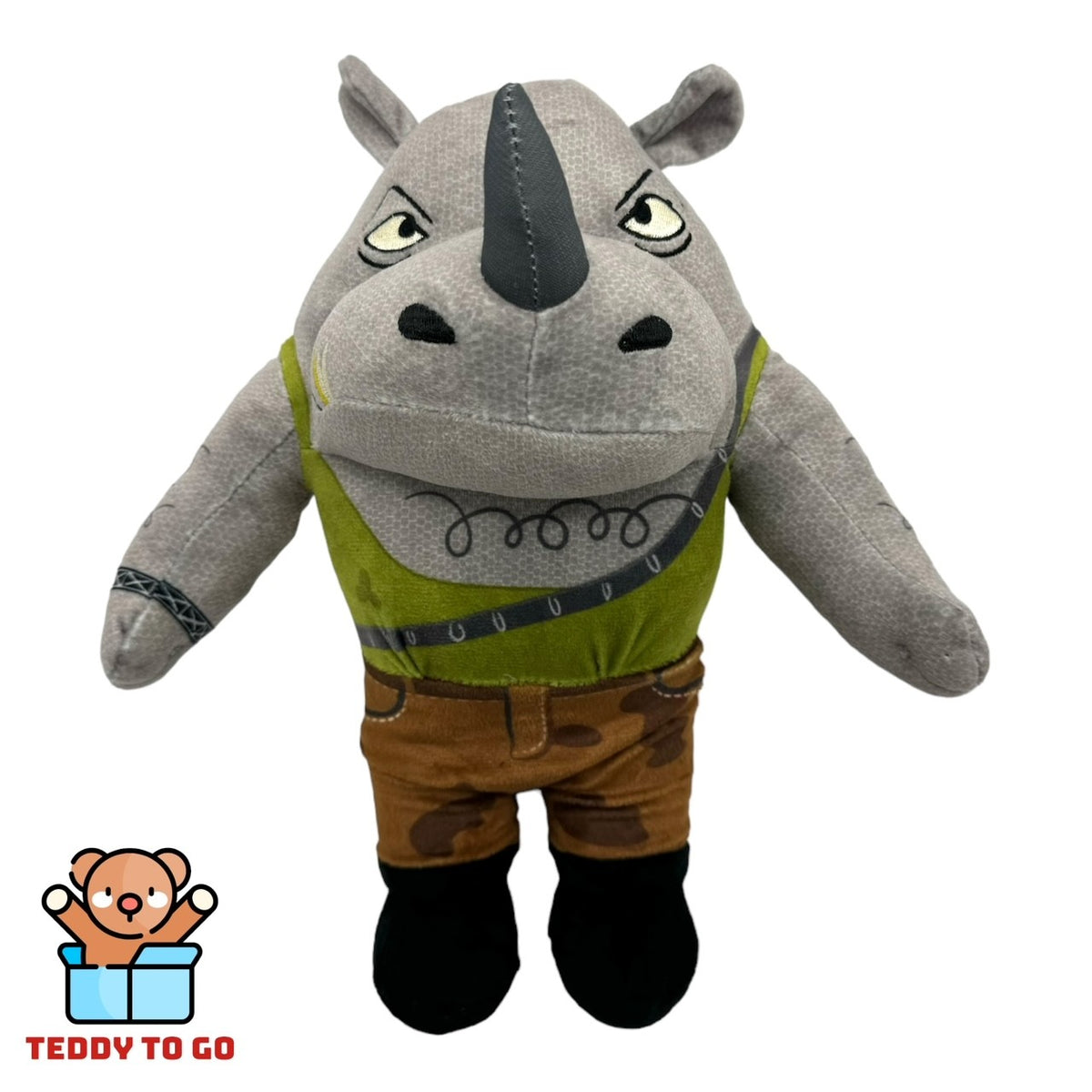 Teenage Mutant Ninja Turtles Rocksteady knuffel 28 cm – Teddy to Go