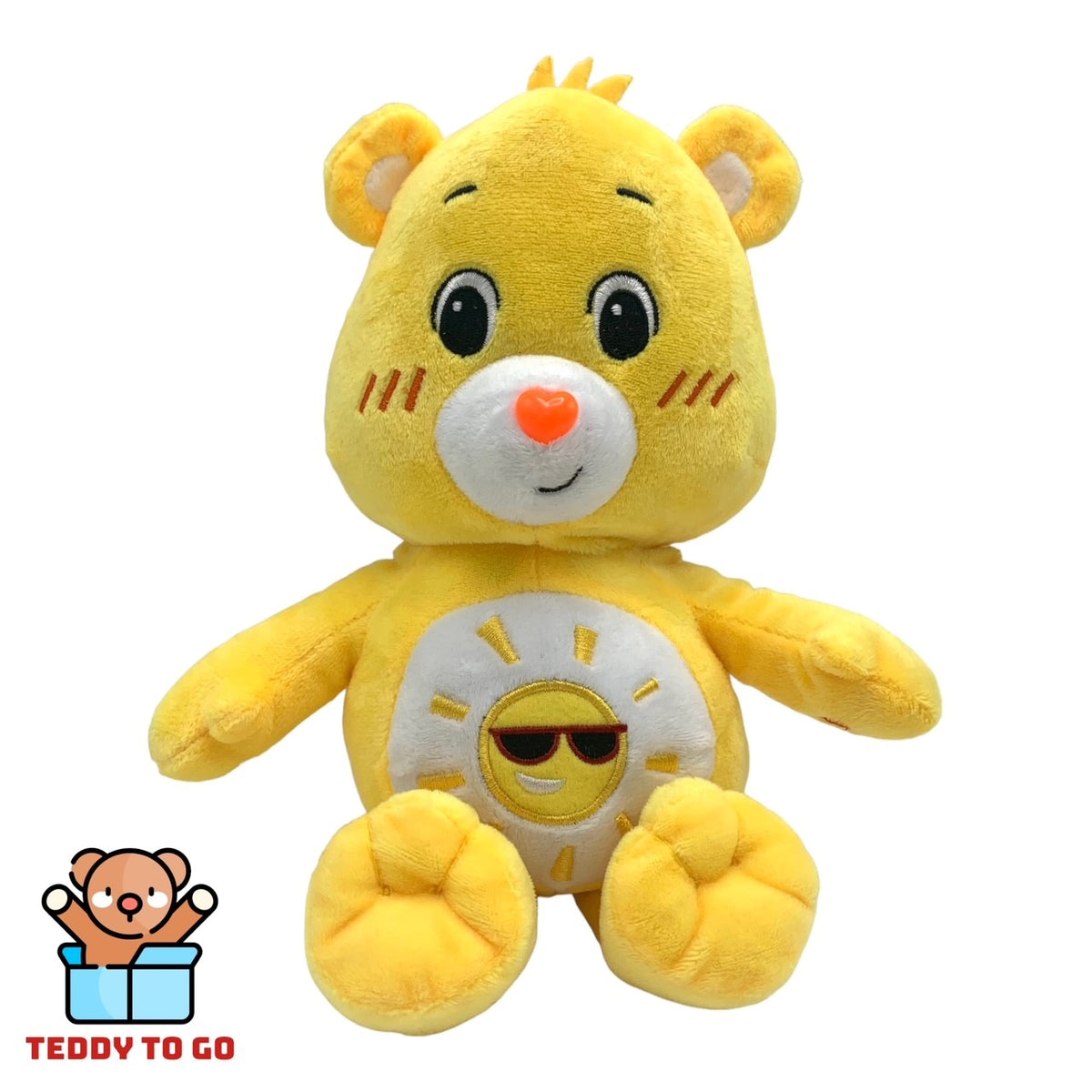 Care Bears yellow Care Bear plush 60 cm – Teddy to Go